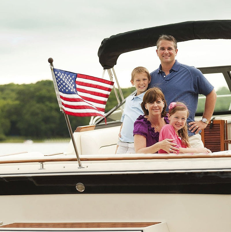 AMERICAN BOAT FLAG MADE IN USA