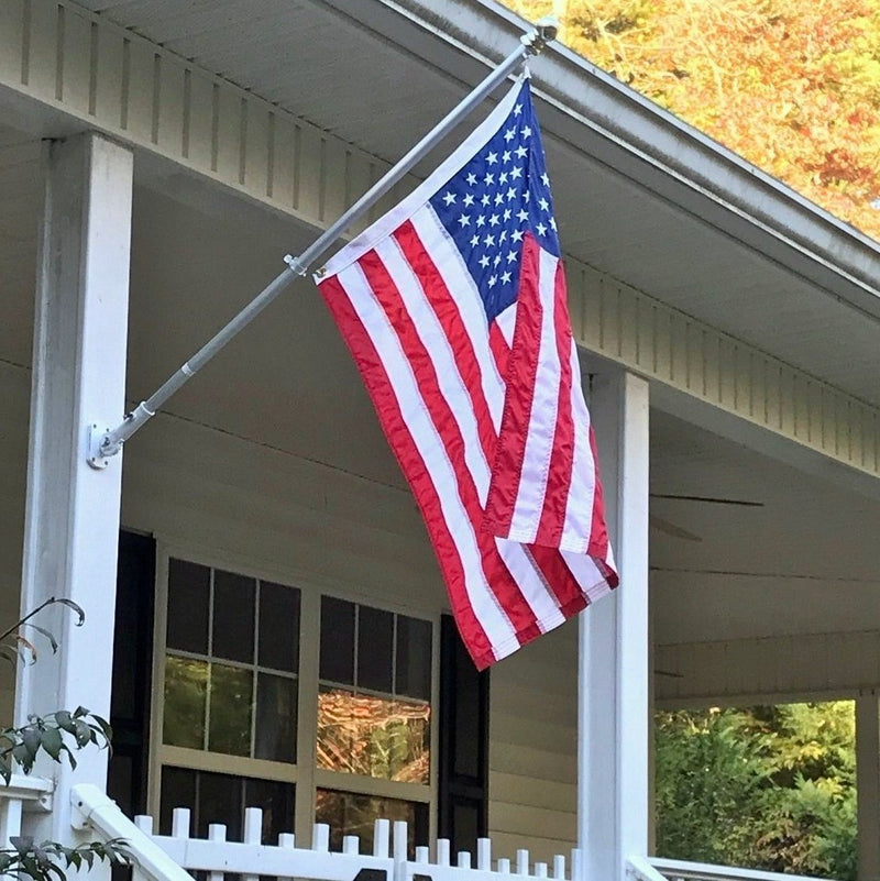 AMERICAN FLAG MADE IN USA - 2.5x4 FT Embroidered Flag
