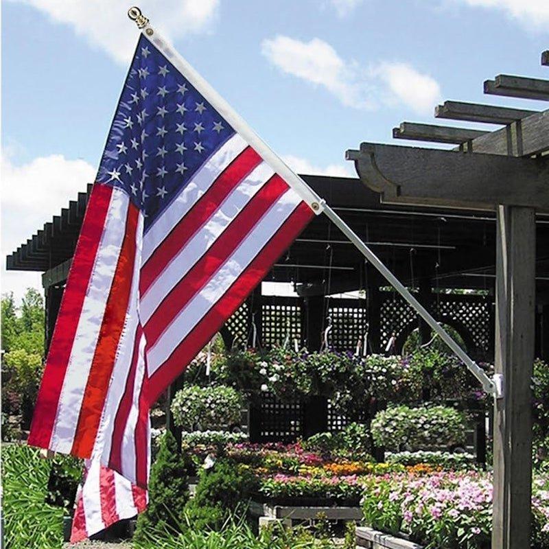 AMERICAN FLAG MADE IN USA - 2.5x4 FT Embroidered Flag