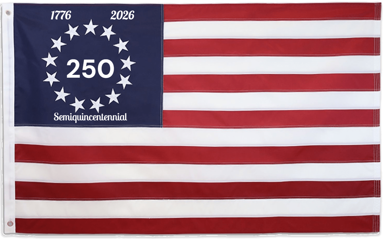 3x5 FT 250TH ANNIVERSARY FLAG - CANTON COMMEMORATIVE
