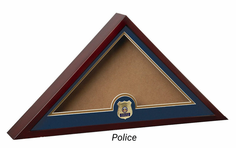 Medallion Flag Display Case for 5x9.5 FT Interment Flag